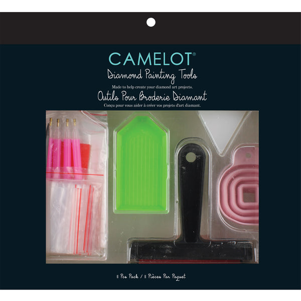 Diamond Painting Art Tool 11 Pcs Pack-CAMACC008 – Camelot Fabrics®