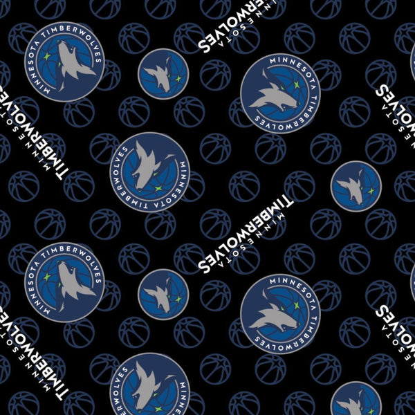 Minnesota Timberwolves - Printed Fleece by NBA – Camelot Fabrics®